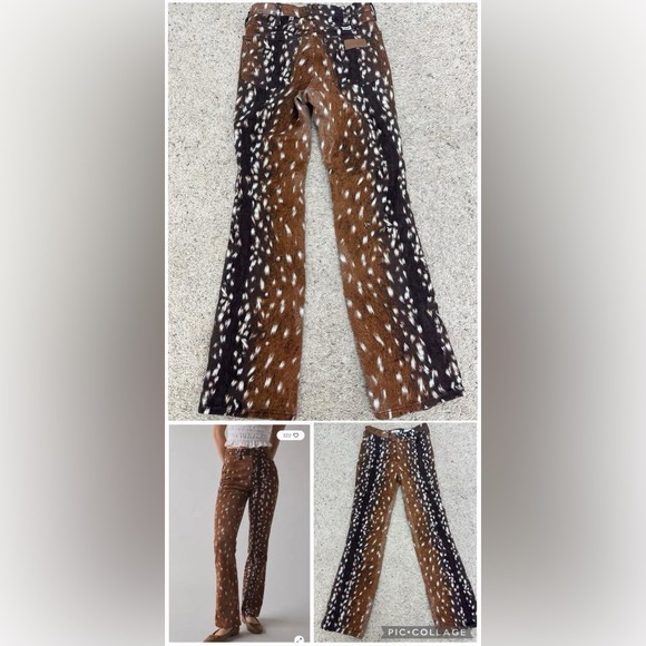 Wrangler Jeans Wrangler X Urban Outfitters Fawn Print Mid Rise